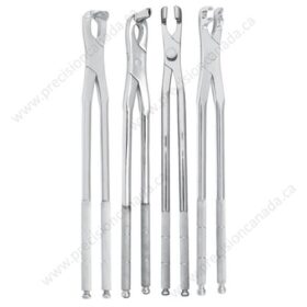 SET OF 4 EQUINE MOLAR FORCEPS - Forceps & Cutters